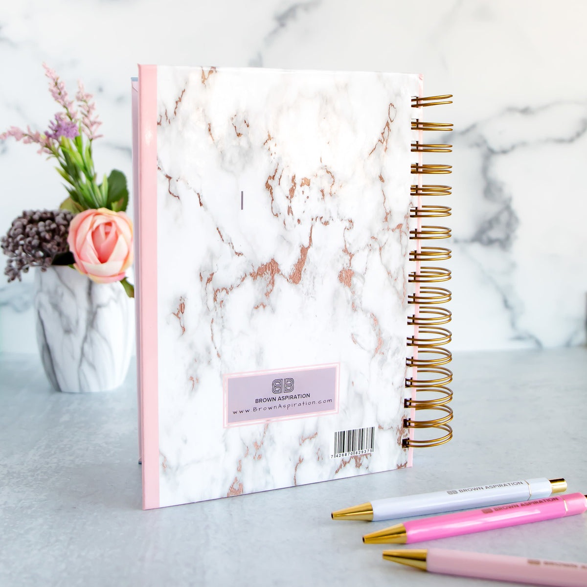 Building My Legacy - Undated, 7"x9" Hard Cover Planner – Brown ...