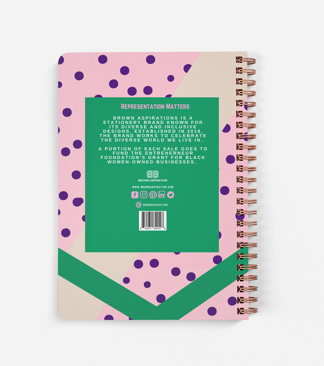 I Dream Fearlessly - Journal – Brown Aspiration Stationery